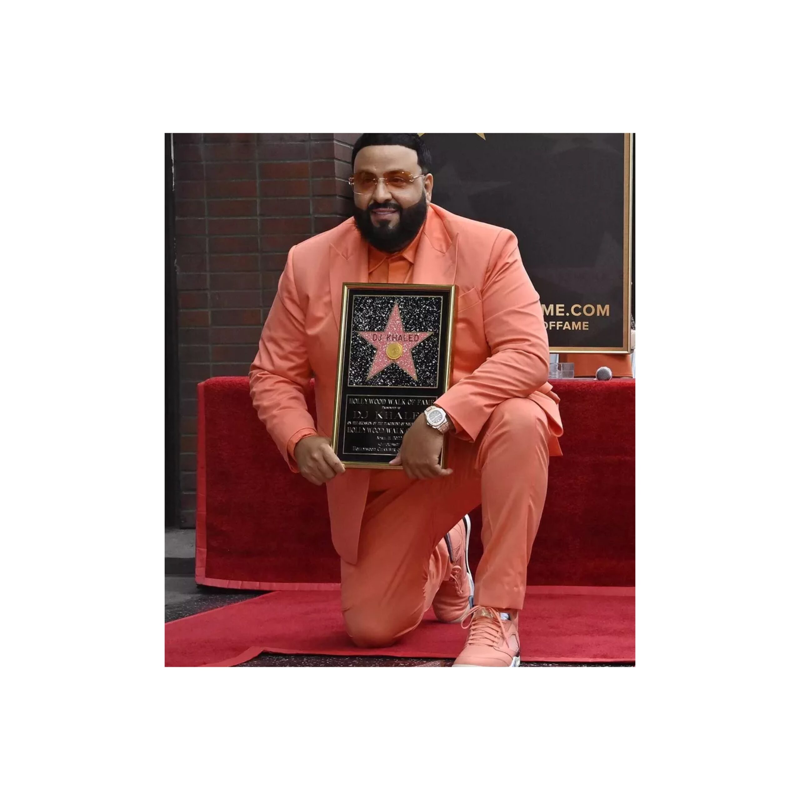 Le célèbre disk jockey américain "Dj Khaled" a désormais son étoile à ...