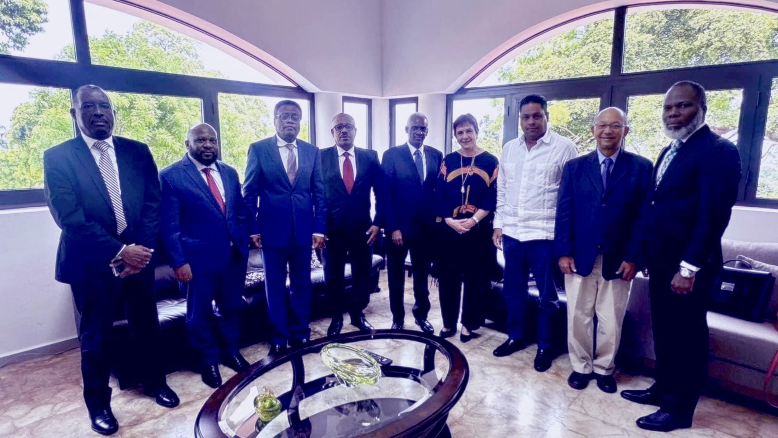 Le Conseil présidentiel et la cheffe du BINUH s’entretiennent autour du ...